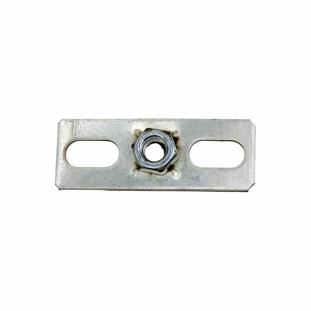 Пластина STALMAX опорная с гайкой LMS-PW M 8 (30х80) (арт. 10574) оц. сталь (уп. 150 шт) 10574-023