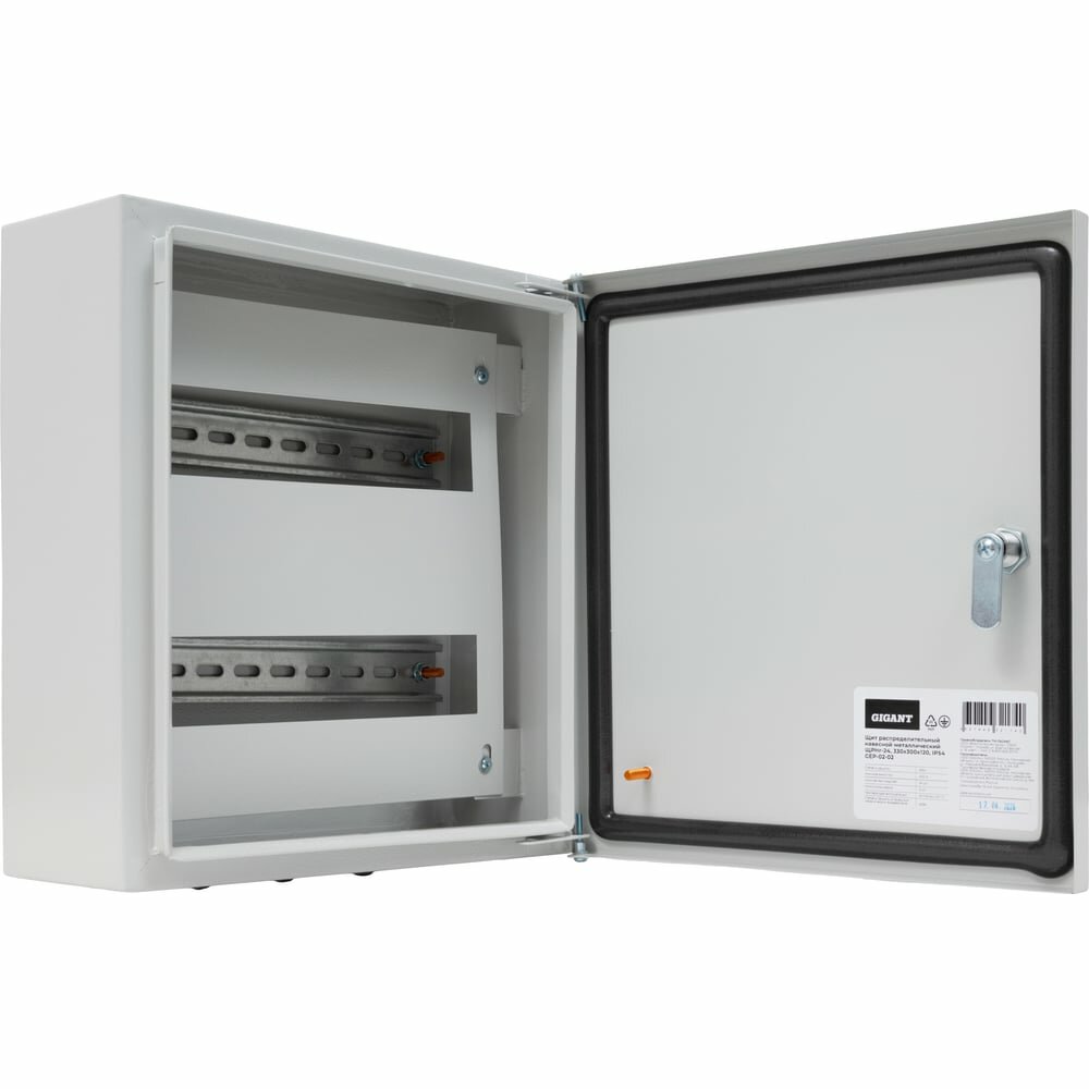 Gigant Распределительный навесной металлический щит ЩРНг-24, 330х300х120, IP54 GEP-02-02