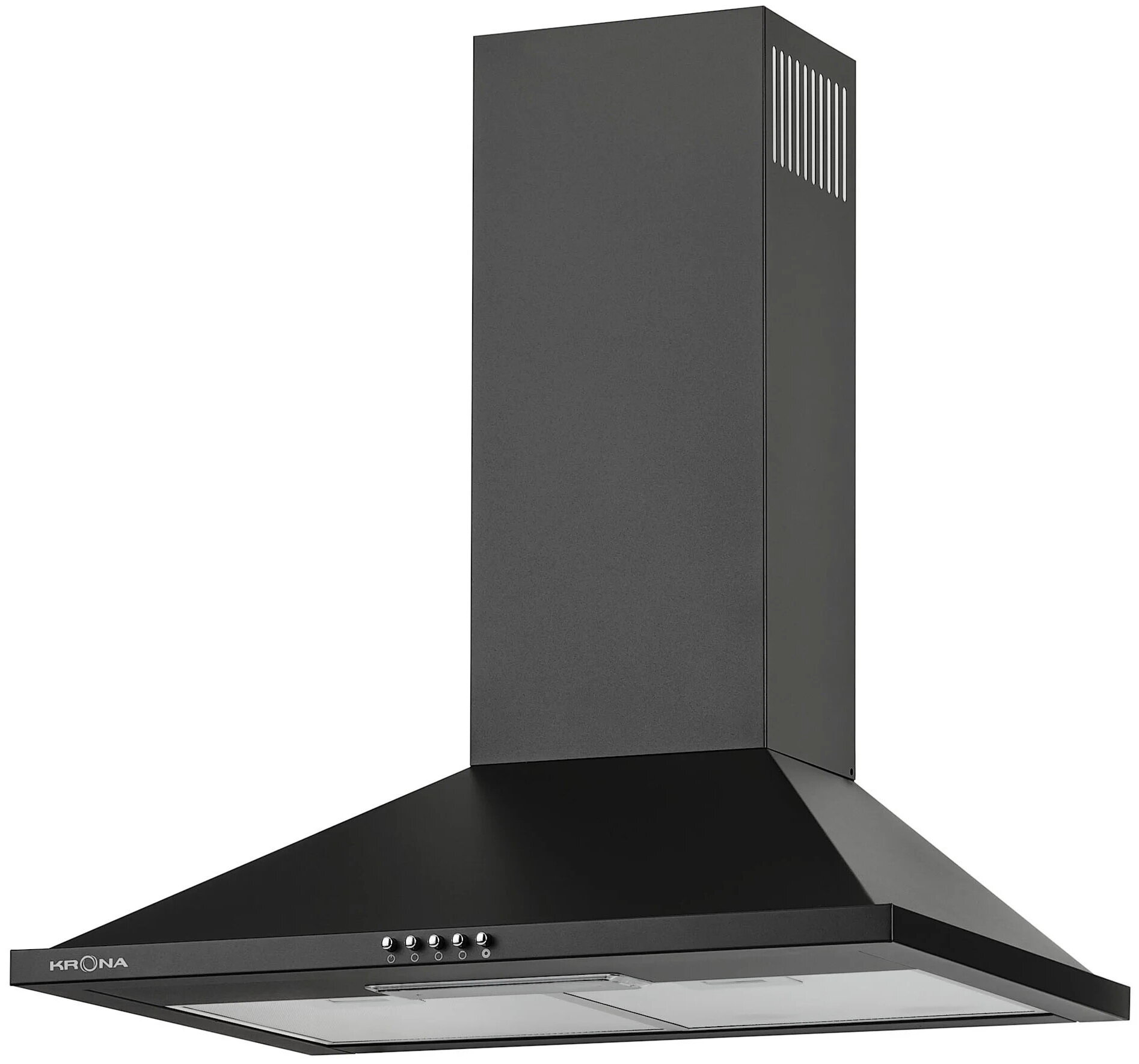 Вытяжка Krona Bella 600 Black push-button