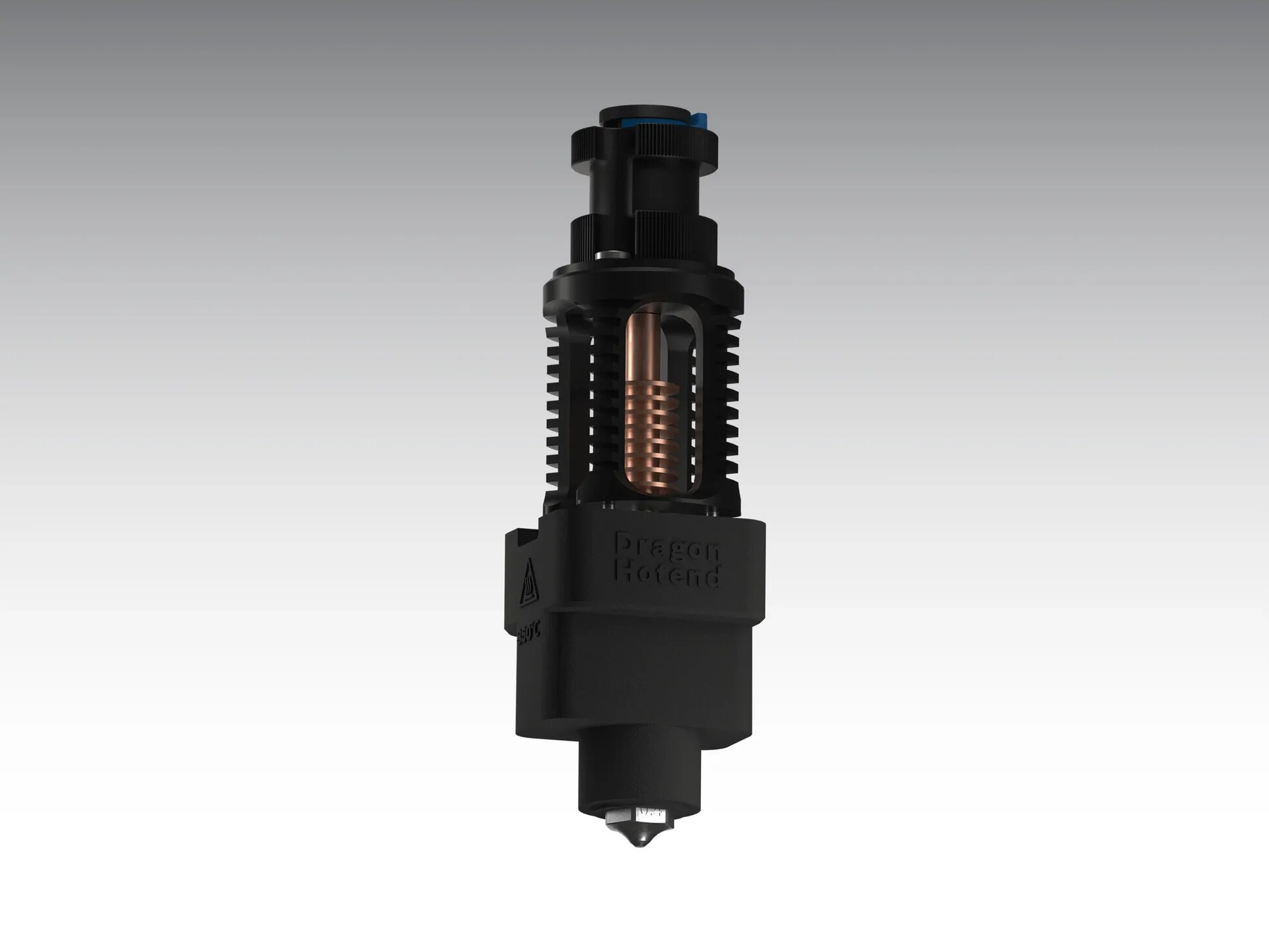 Phaetus Dragon Hotend UHF для 3D-принтеров Черный, Dragon UHF Black