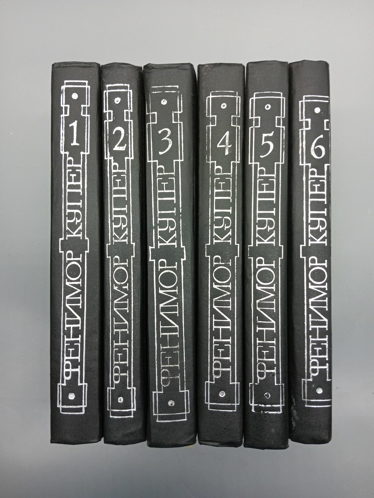Джеймс Фенимор Купер. Собрание сочинений в 8 томах. Тома 1-6 (комплект из 6 книг)