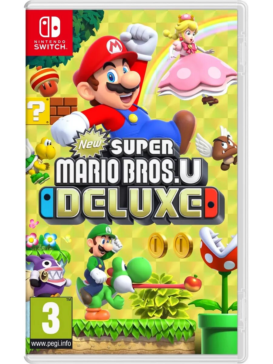 New Super Mario Bros U Deluxe (Nintendo Switch, Японская версия)