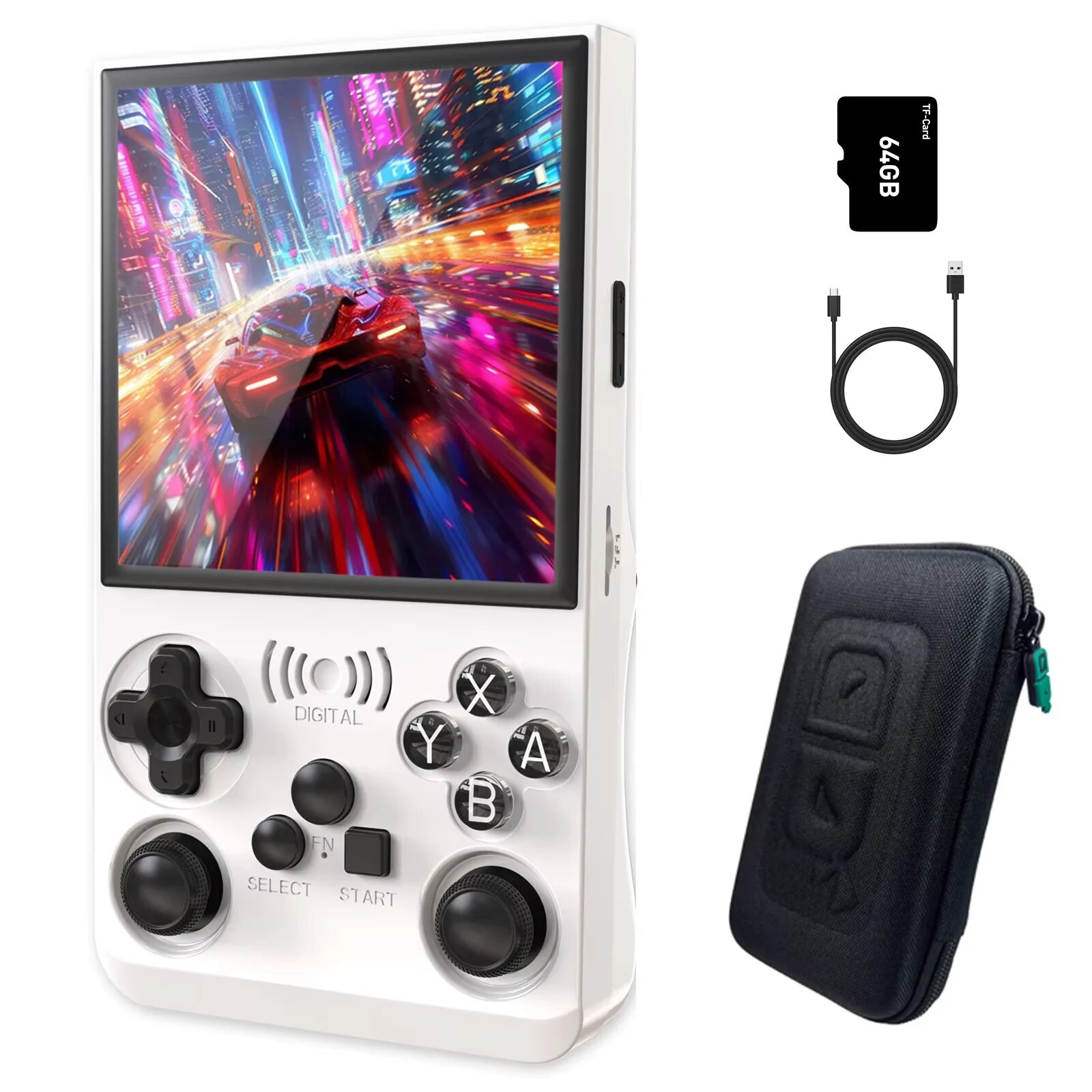 Портативная игровая консоль GAMINJA ANS13 White