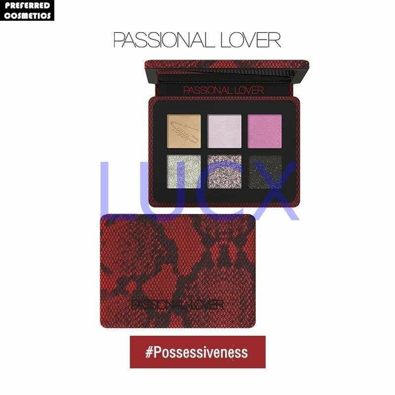 Палитра теней для век PASSIONAL LOVER X NANA с зеркальным эффектом хамелеона