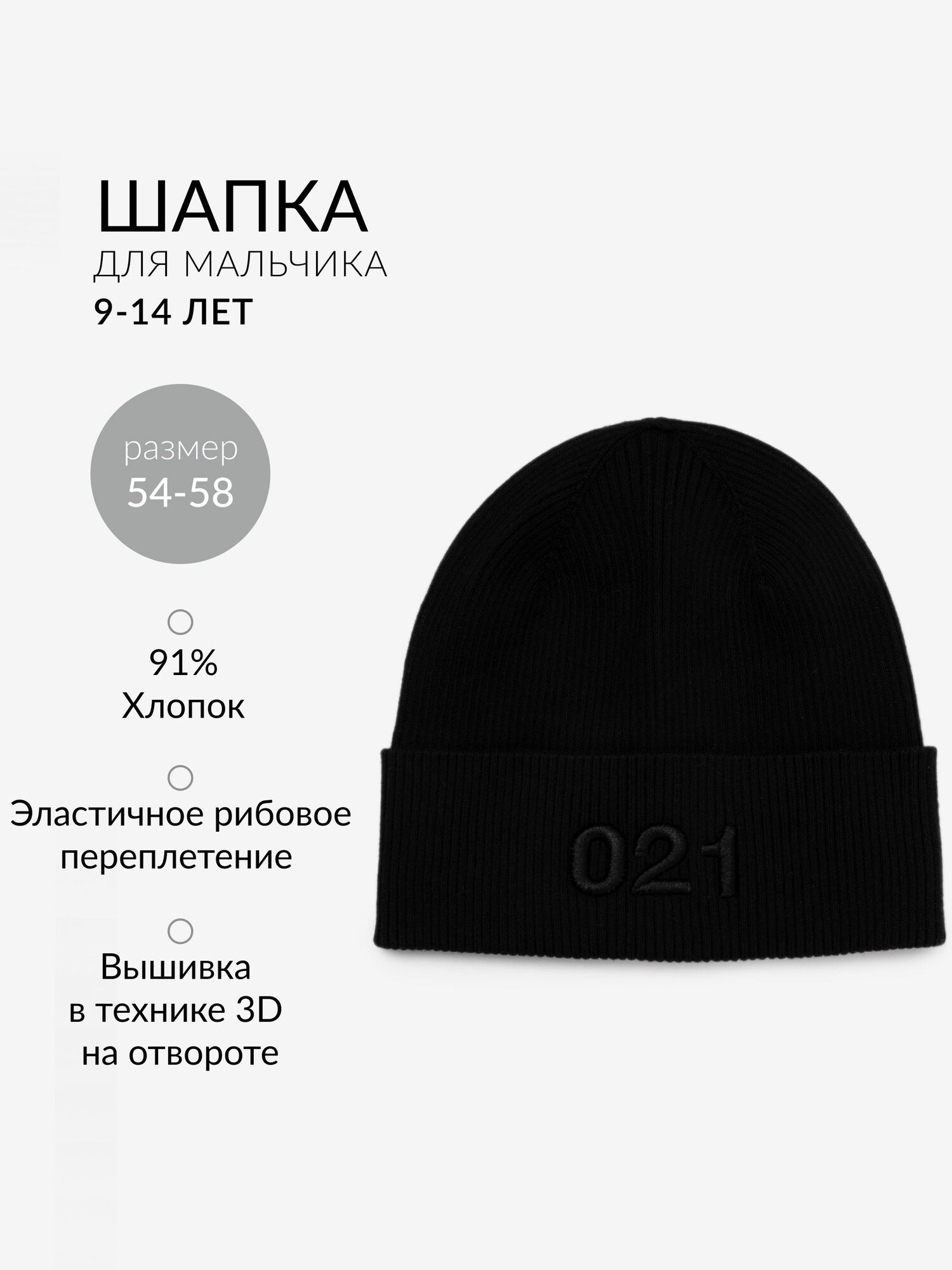 Шапка для мальчиков
