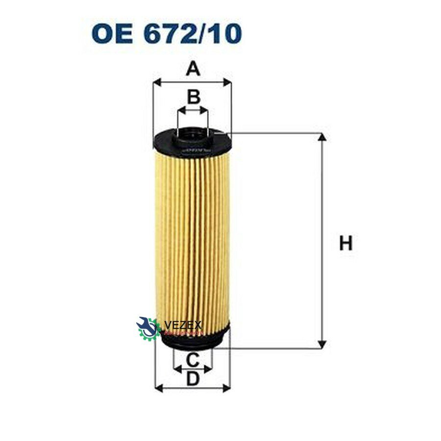 FILTRON OE672/10 Фильтр масляный