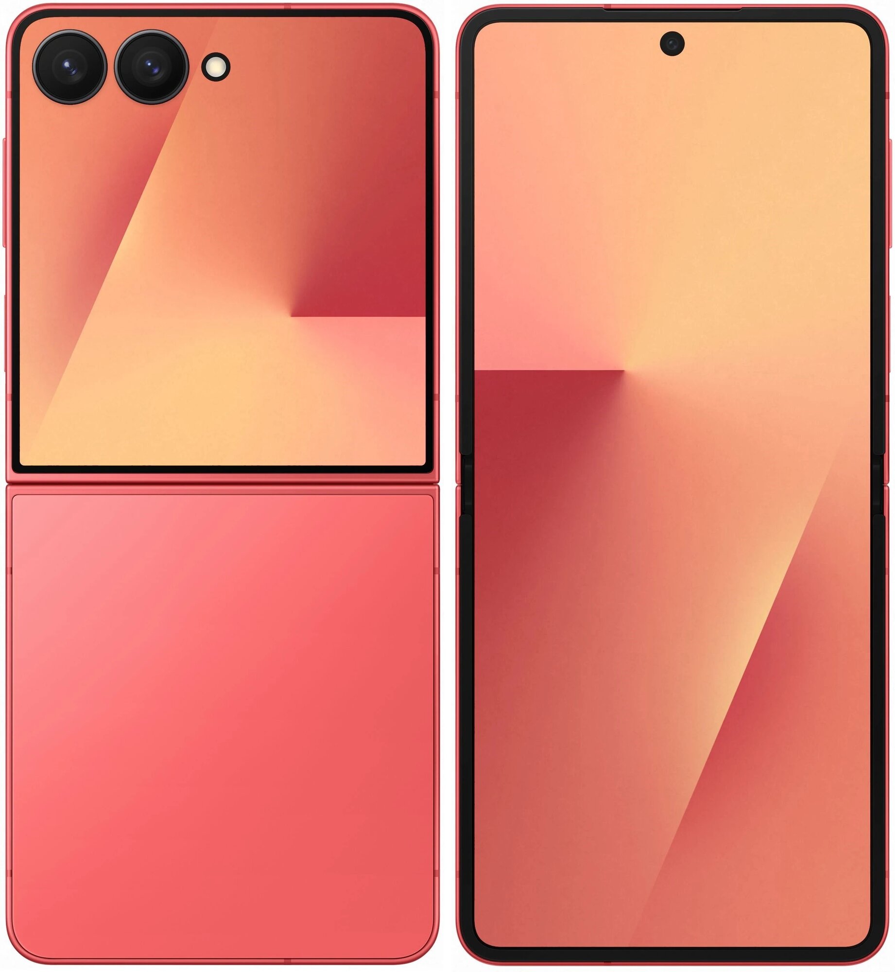 Смартфон Samsung Galaxy Z Flip 7 12/256 ГБ, Coralred (Коралловый)