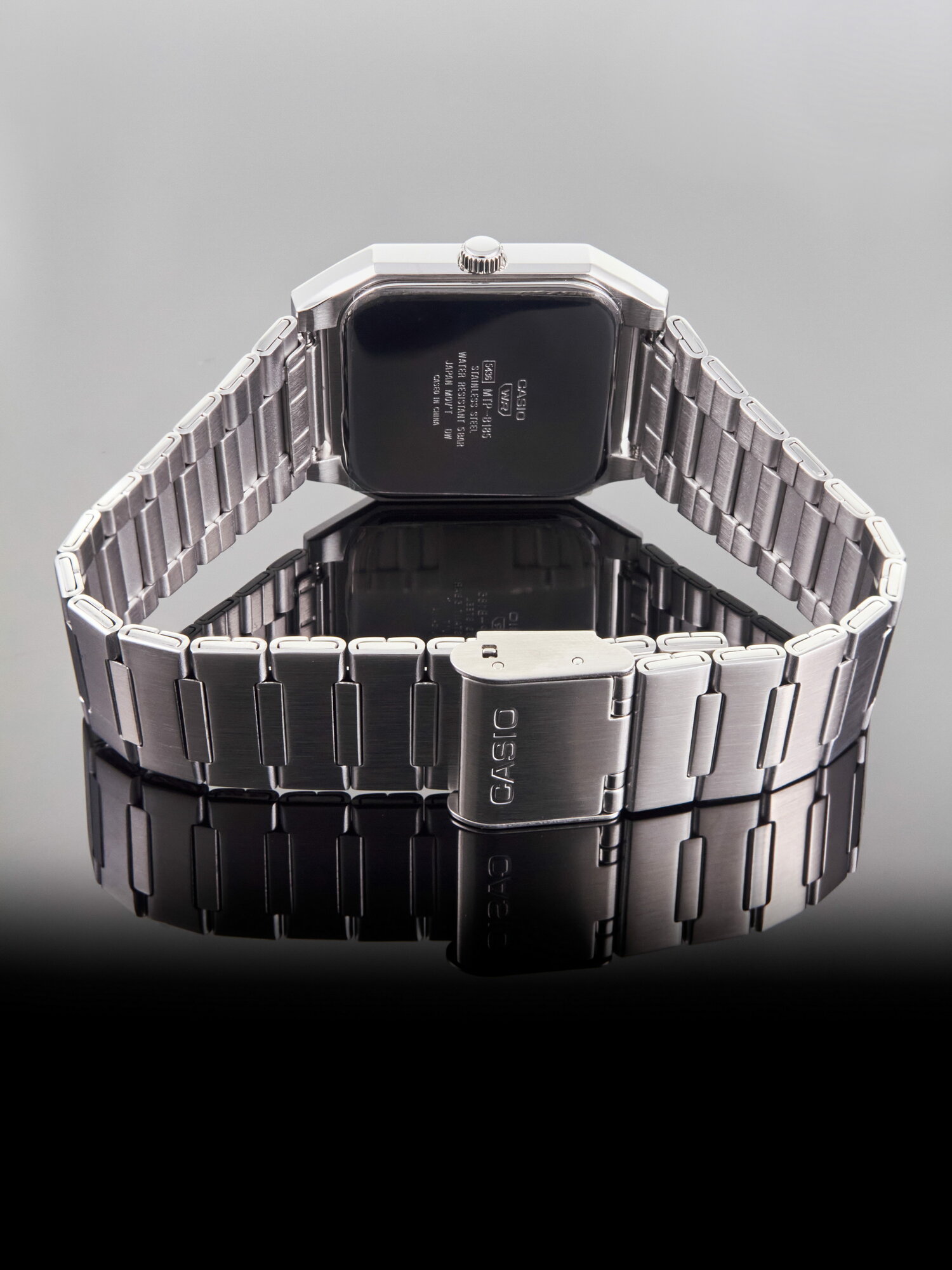 Наручные часы CASIO Классика, хром — фото 1