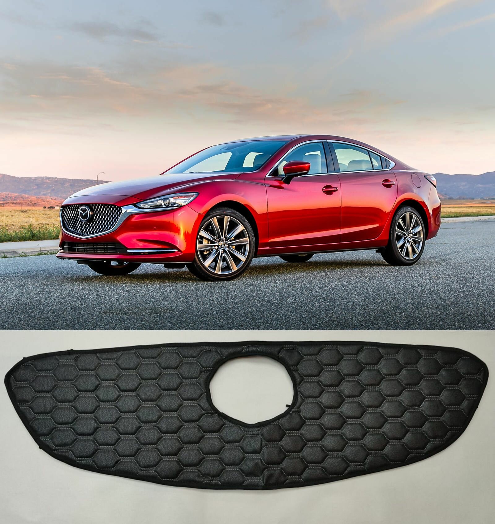 Утеплитель радиатора Экономия топлива Mazda 6 (2018-н. в.) (GJ) Рестайлинг 2 Мазда 6