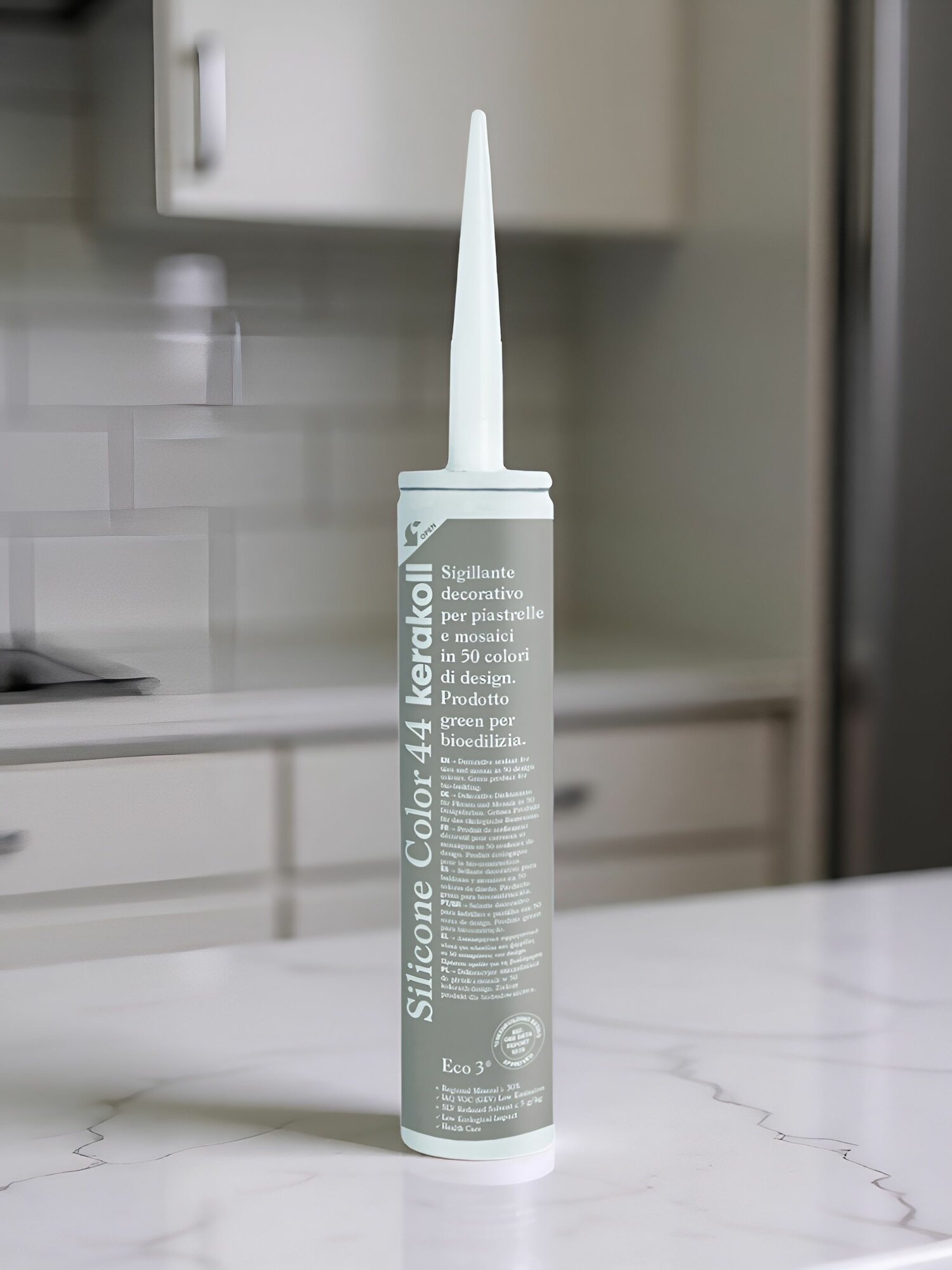 Декоративный клей-герметик Kerakoll Silicone Color №44 Перламутровый 310 мл
