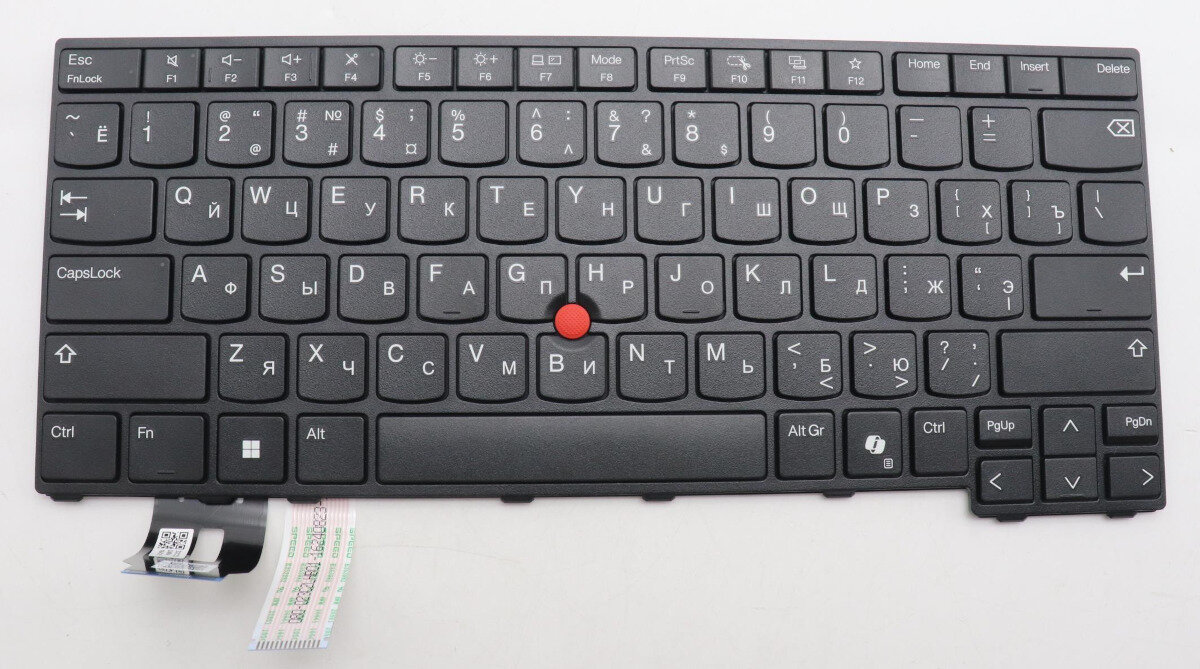 Клавиатура для ноутбука Lenovo ThinkPad T14 P14s L14 gen 5 черная