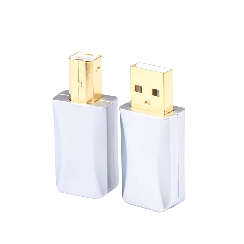 ATAUDIO 24-каратный позолоченный USB разъем 2.0 usb A and B