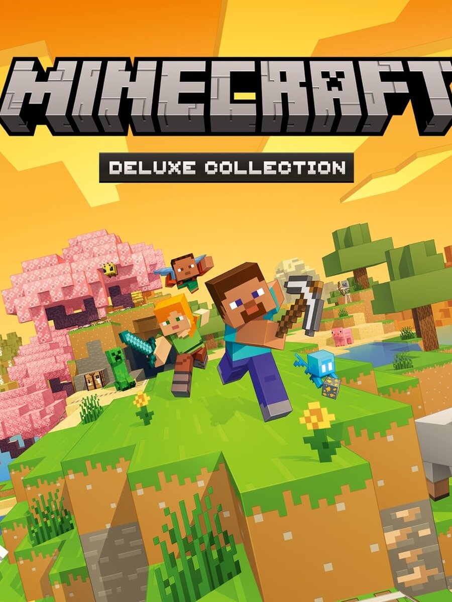 Minecraft Deluxe Collection PS4, PS5 — PlayStation Store Индия, цифровая версия — фото 1