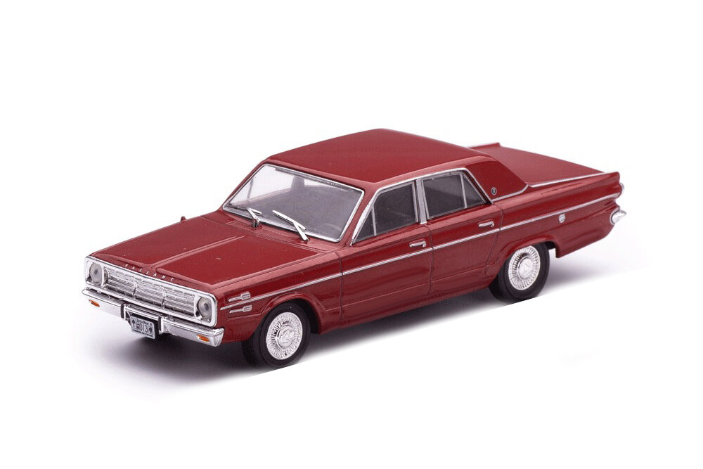 Модель коллекционная ALTAYA Chrysler valiant IV1967 бордовый