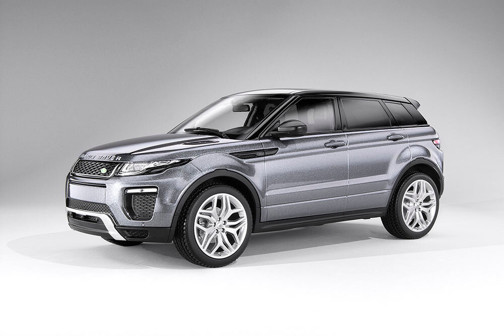Модель коллекционная KYOSHO Range rover evoque 2016 corris grey — фото 1