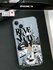 Чехол на Apple iPhone 14 / Айфон 14 с принтом Гламурный фон, прозрачный