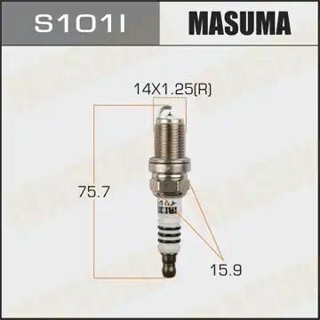 Свеча зажигания masuma s101i toyota, mmc, nissan, honda, mazda, subaru, lexus, suzuki
