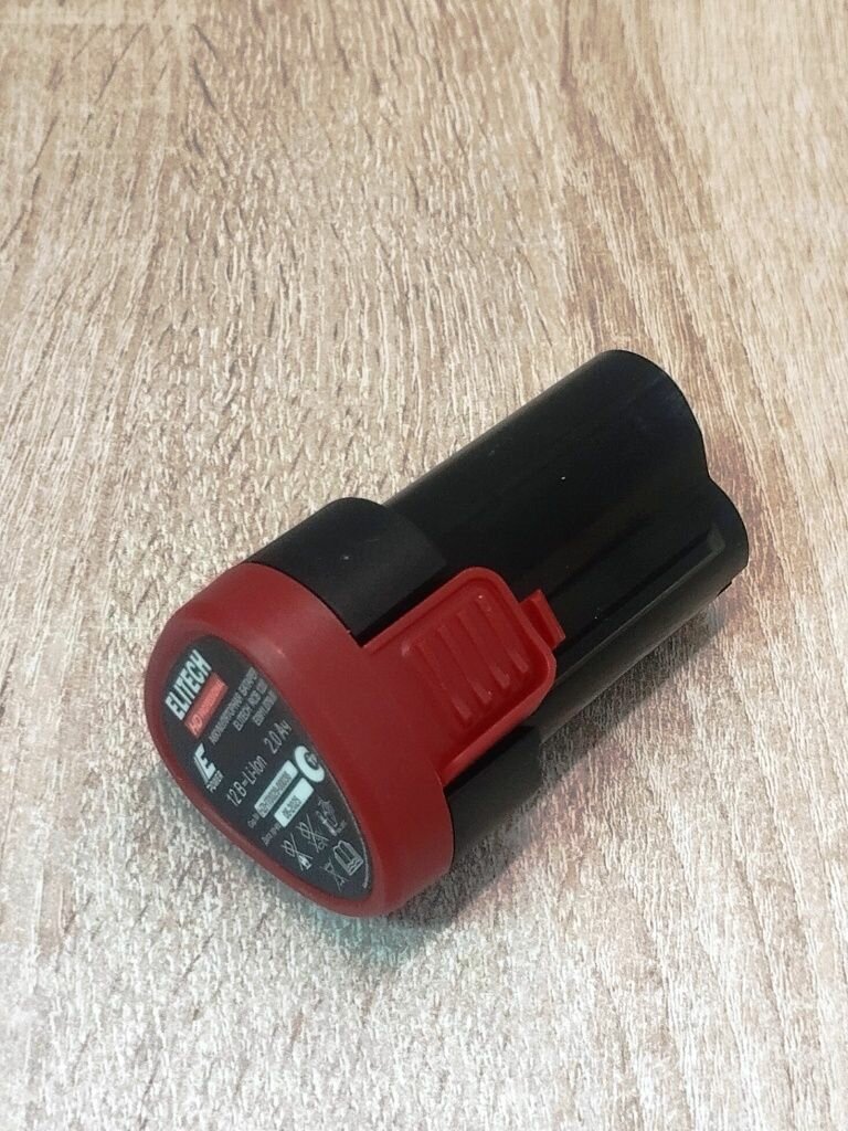 Аккумулятор ELITECH 12В 2,0А/ч, Li-ion E0911.079.00 RCB 1220 HD Professional