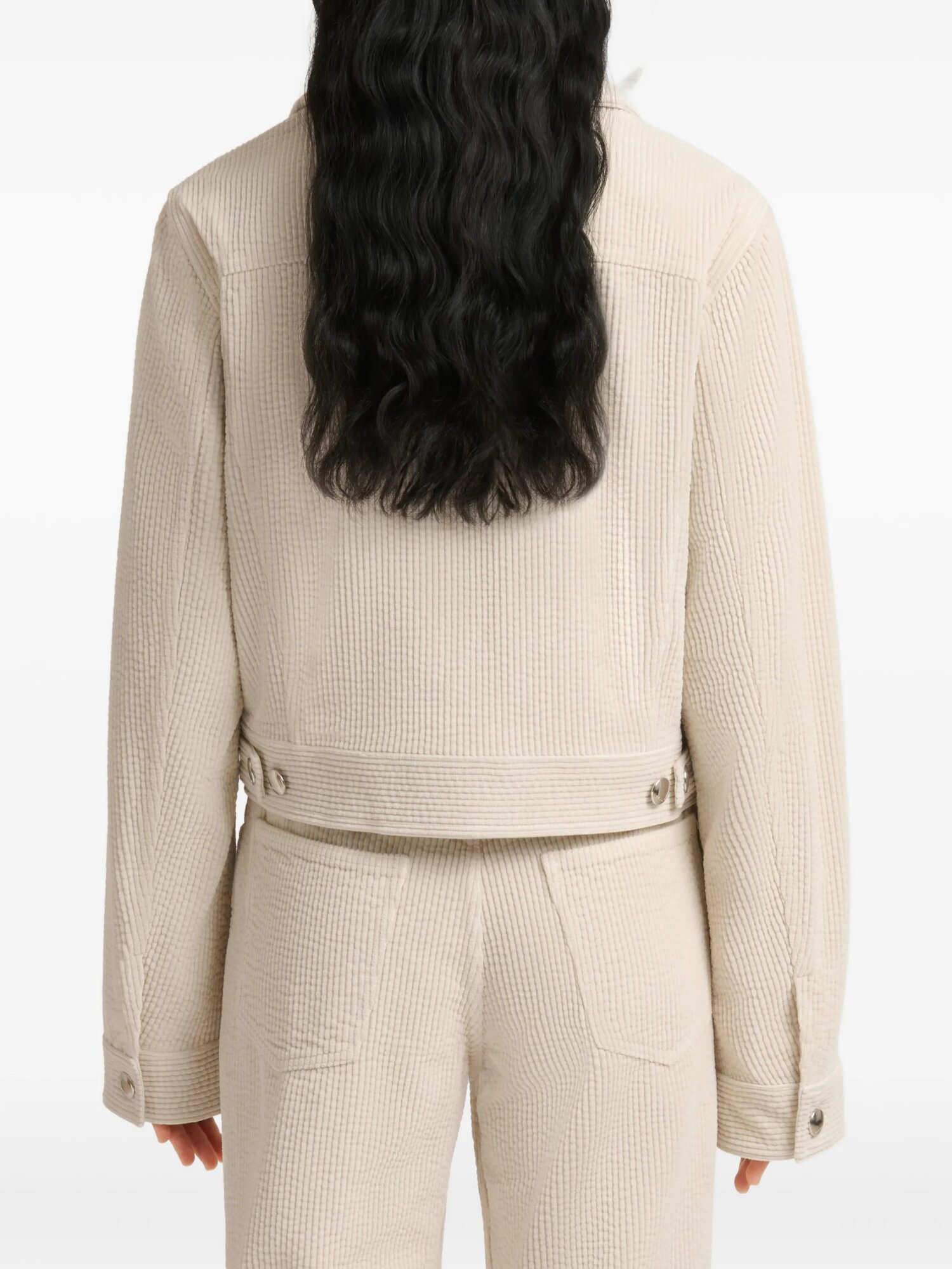 Куртка Marni Corduroy button-up jacket, размер 36, разноцветный — фото 1