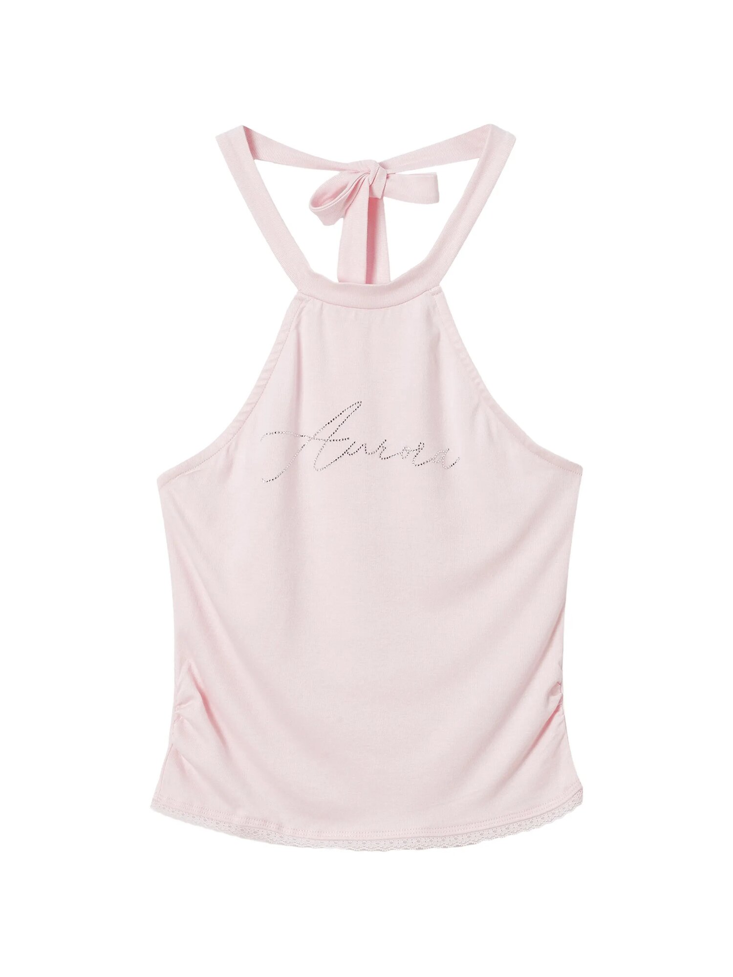 Топ Embellished halterneck top