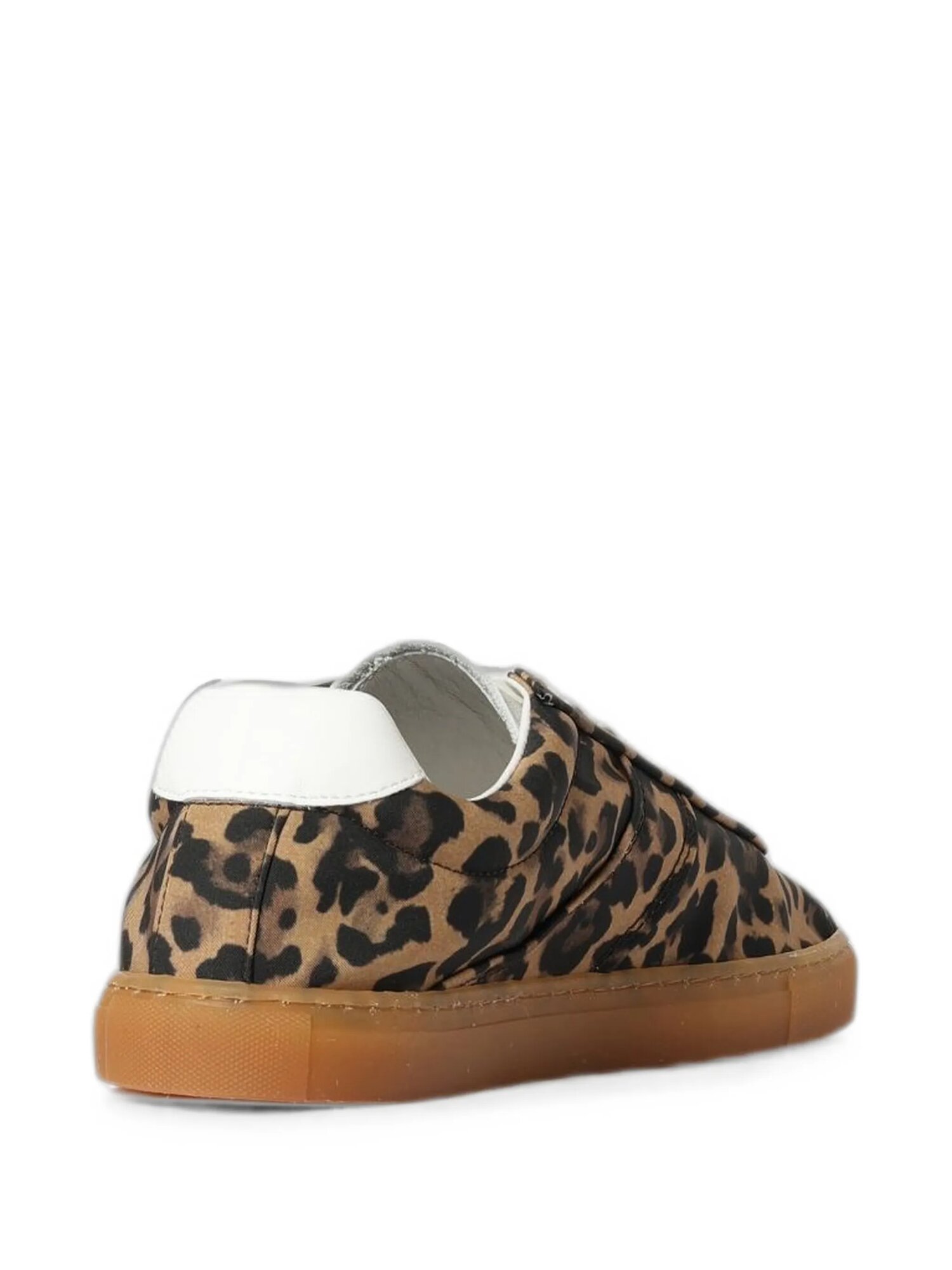 Кроссовки Copenhagen Leopard-print sneakers, размер 41, коричневый/серый/оранжевый — фото 1