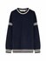 Свитер Golden Goose Striped logo-patch sweater, размер 52