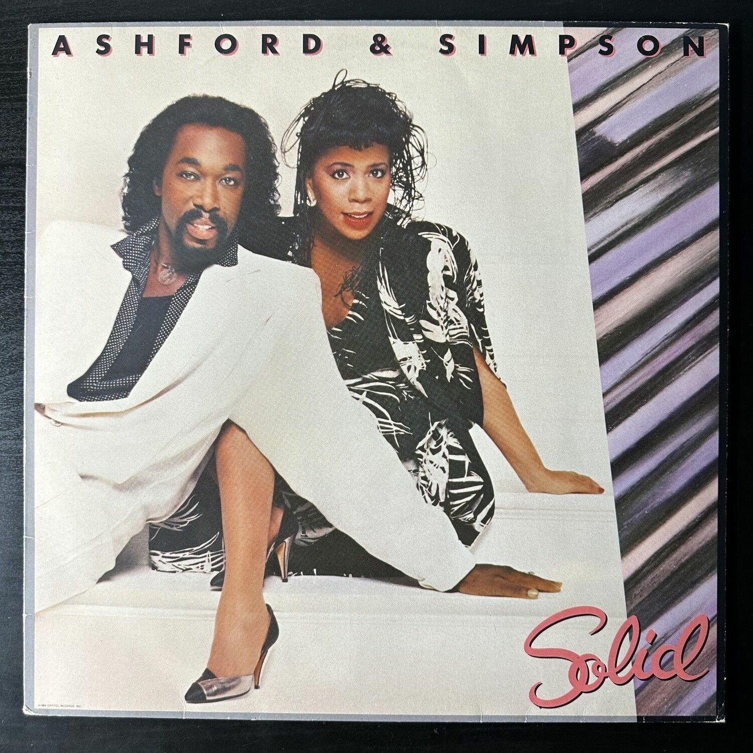 Виниловая пластинка Ashford & Simpson Solid (Европа 1985г.)