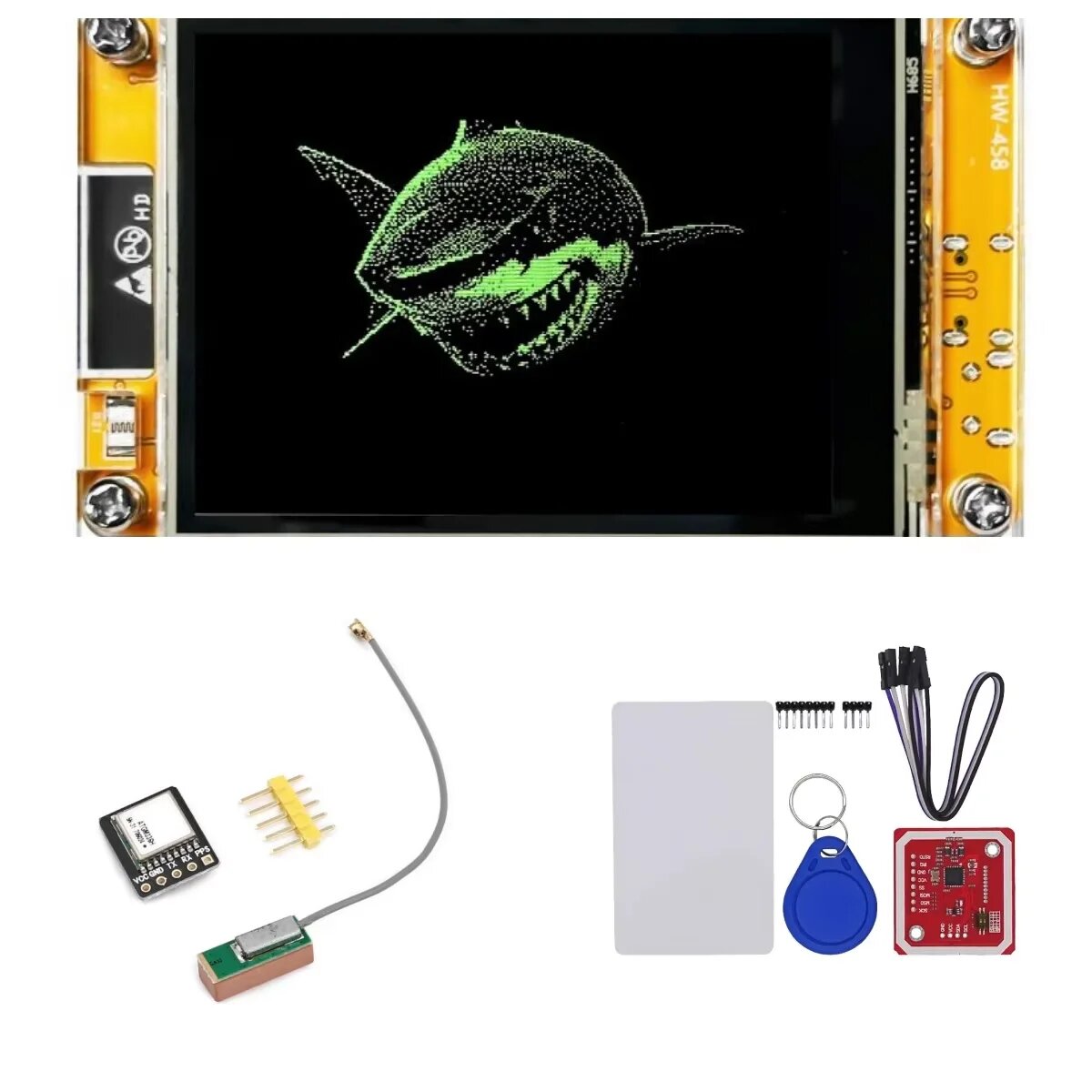 Heltec Bruce ESP32 2.8" дисплей с GPS NFC