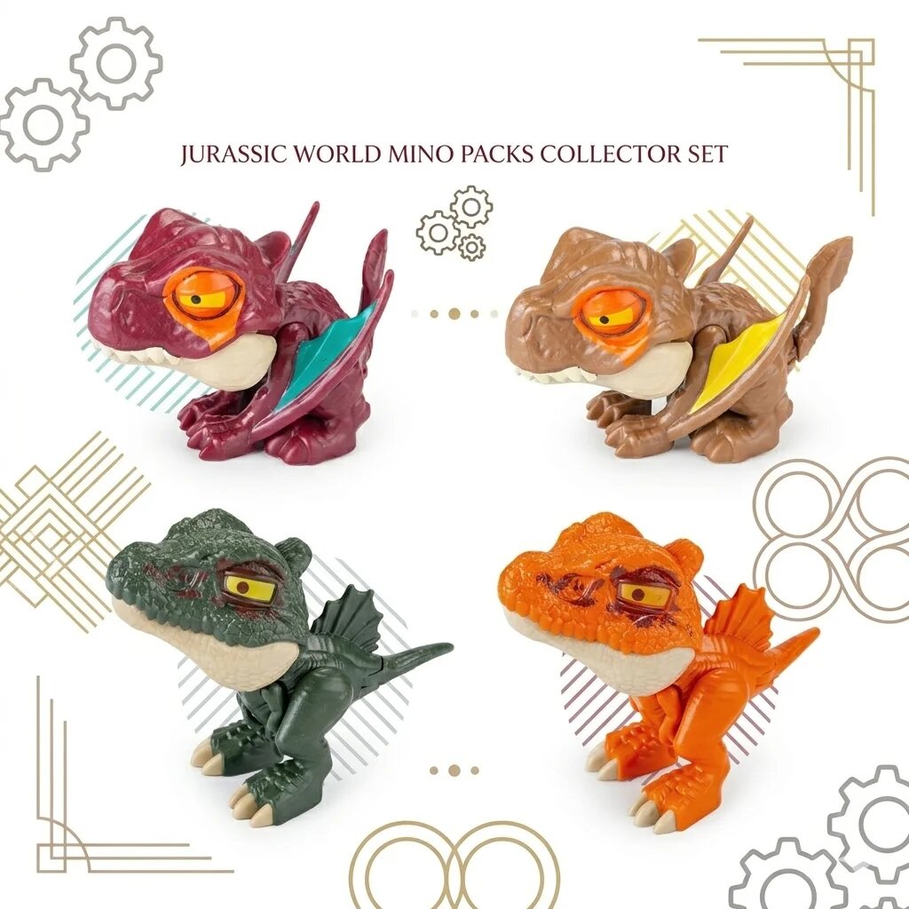 Фигурка динозавра Рекс 4PCS