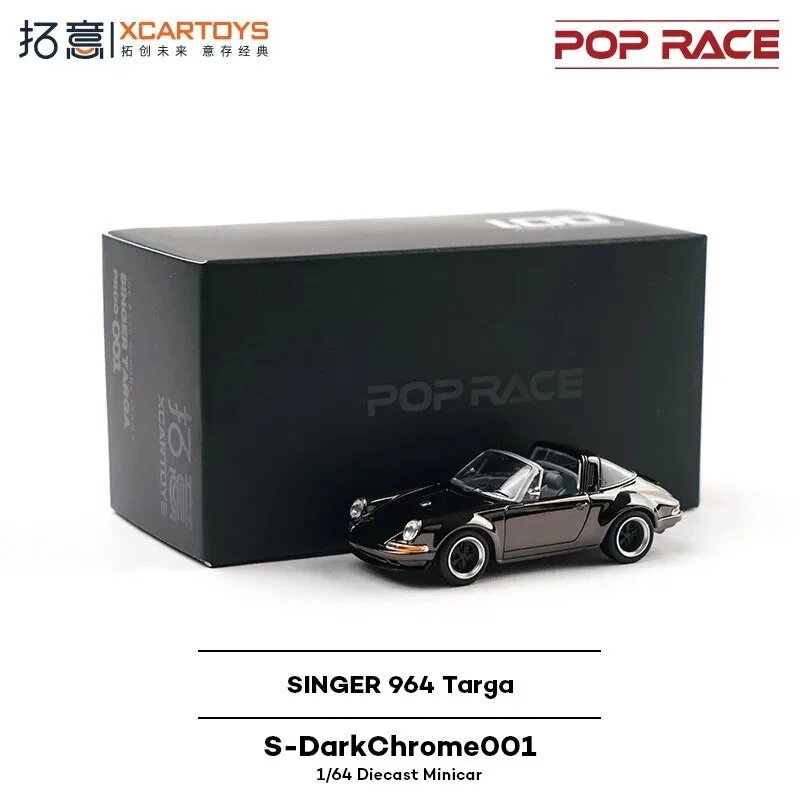 Коллекционная модель автомобиля Porsche SINGER 964 Targa TSM MODEL 1:64