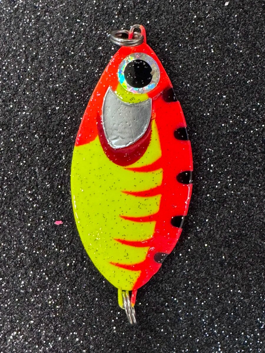 Колеблющаяся блесна Salmon DREAM весом 45 грамм F