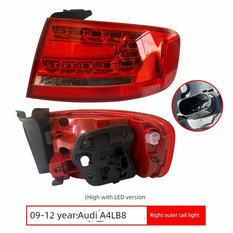 Audi A4L B8 2009-2012 Правый внешний корпус заднего фонаря светодиод