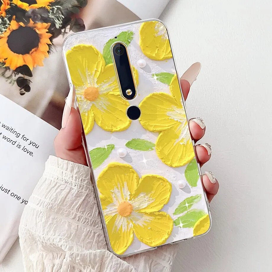 Чехол для телефона Nokia 6.1 Plus (Nokia X6) Nokia 6.1 2018, мягкий TPU-6032, For Nokia 6.1 2018