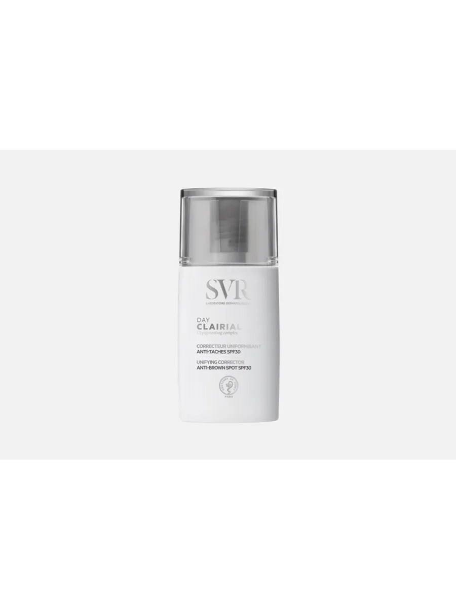 Дневной корректирующий крем для ровного тона кожи SPF30 SVR Day clairial 30 мл