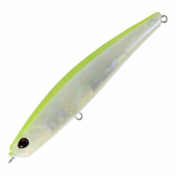 Воблер DUO Bay Ruf Seek 108 #CLB0230 Ghost Pearl Chart, тонущий, 26 г.
