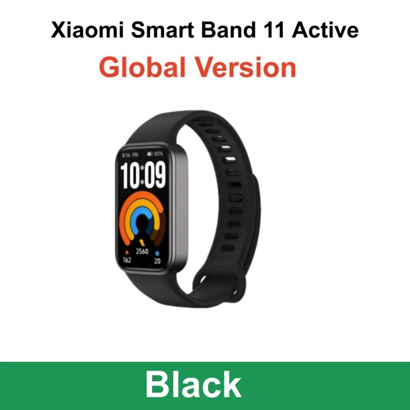 Xiaomi Smart Band 11 Active Global Version Black