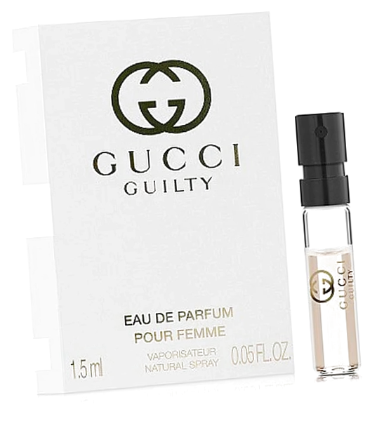 Парфюмерная вода Gucci Guilty Pour Femme 1.5 мл сэмпл для женщин - Гилти Пур Фам