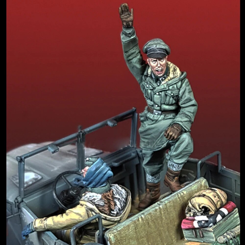 Фигурки зкбозк 1/35 военная тематика резиновые модели
