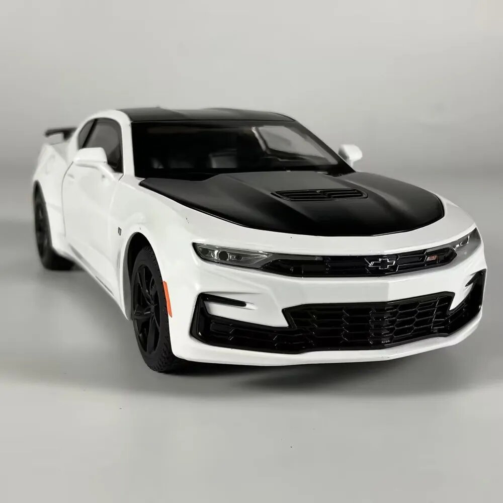 1:24 Chevrolet Camaro 2023 суперкар, Модель автомобиля из сплава, Детские игрушки для автомобилей, Коллекционные предметы