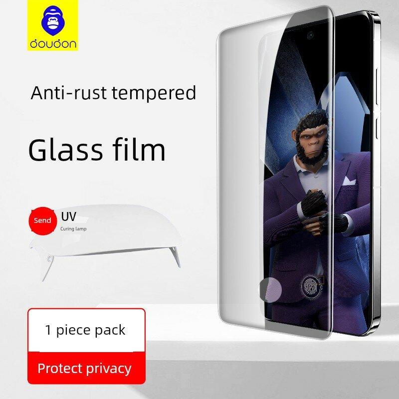 OnePlus Ace 2 Pro новый УФ-анти-бликовый закаленный стеклянный защитный экран с электро-покрытием, защита от просмотра,