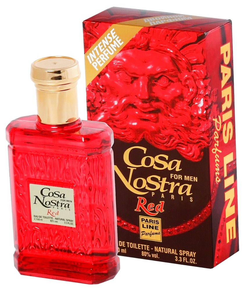 Туалетная вода Paris Line Parfums Cosa Nostra Red для мужчин 100 мл / Коза Ностра Ред
