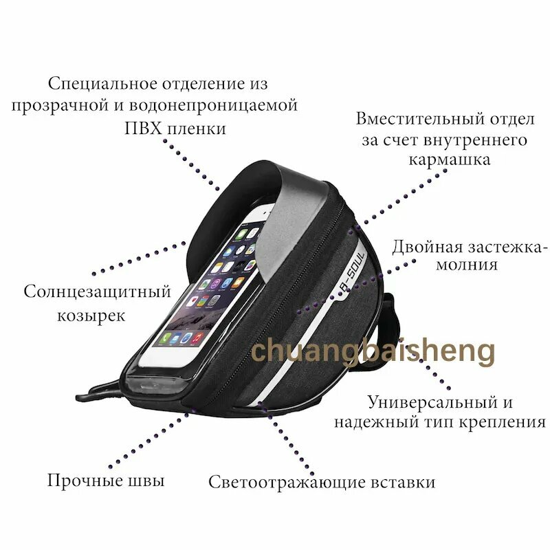 Сумка велосипедная — фото 1