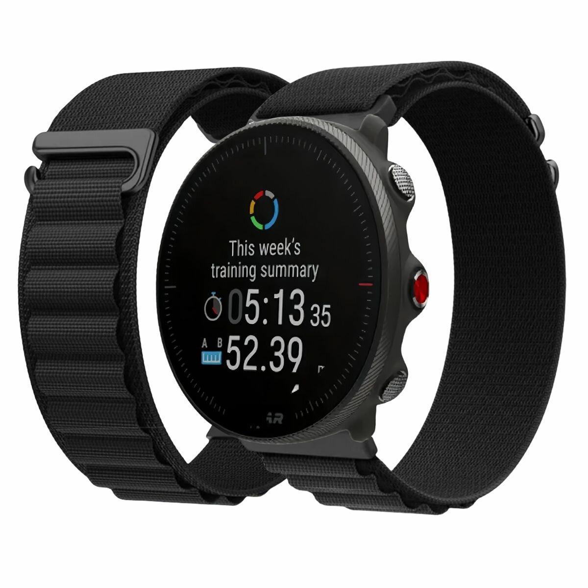 Тканевый ремешок для смарт-часов Polar Vantage V3/ M3/ M2/ M, Grit X/ X и X2 Pro, дизайн С-образной застежки, Альпийская петля, повседневный модный спортивный стиль С-образная застежка Альпийская петля спортивный стиль