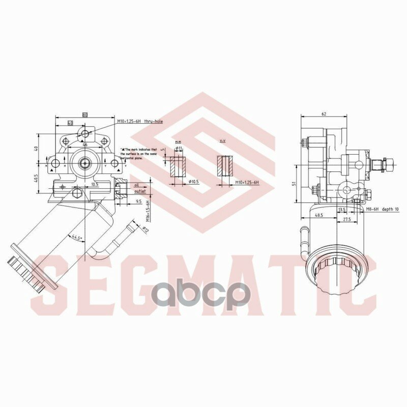 Насос ГУР TOYOTA Land Cruiser Prado 90 3.4L 1996-2008 TOYOTA 4Runner 3.4L 1995-2004 TOYOTA Hilux Surf 3.4L 1995-2002 TOYOT.