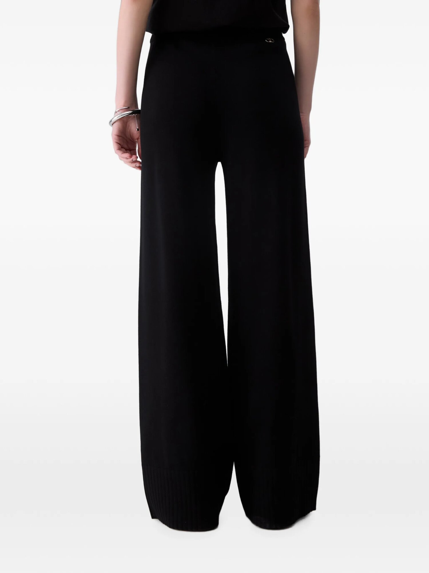 Брюки LIU JO Knit trousers with drawstrings, размер 36 — фото 1