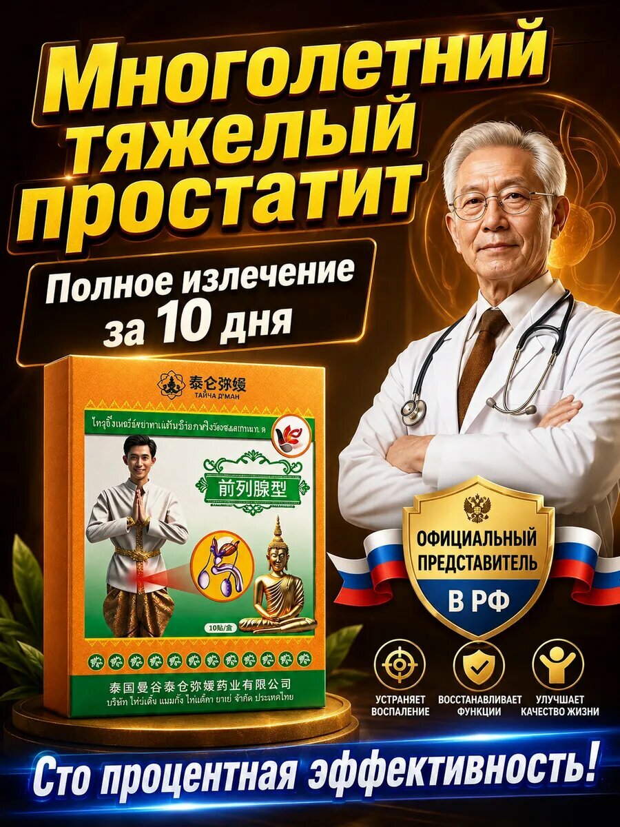 От простатита и аденомы，10 шт. в упаковке