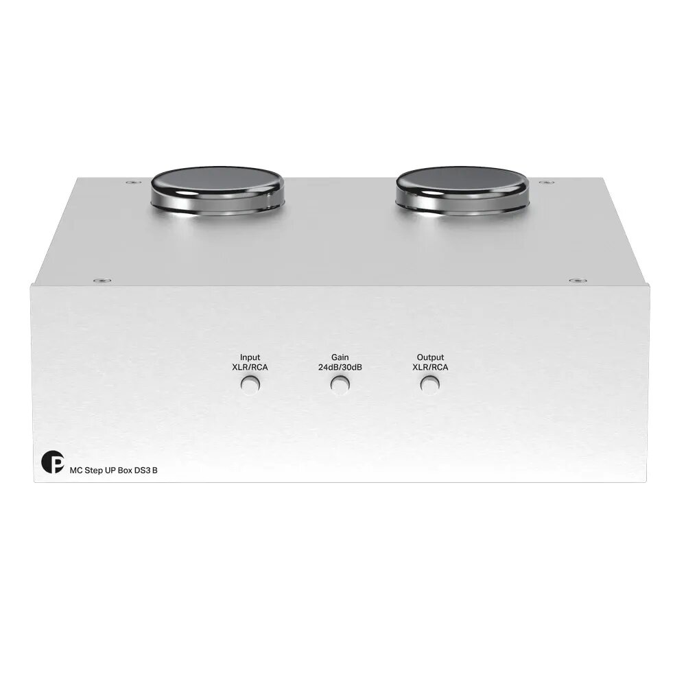 Повышающий MC-трансформатор Pro-Ject MC Step Up Box DS3 B Silver
