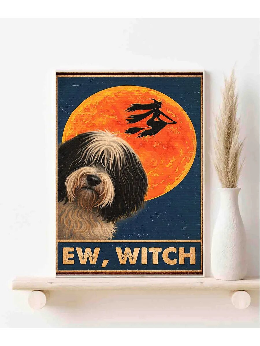 Тибетский терьер, EW Witch, Плакат 30x42см