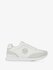 Кроссовки PHILIPP PLEIN Runner Hexagon Patch, размер 47, бежевый/белый