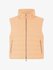 Пальто MooRER Quilted gillet, размер 40, зеленый/оранжевый